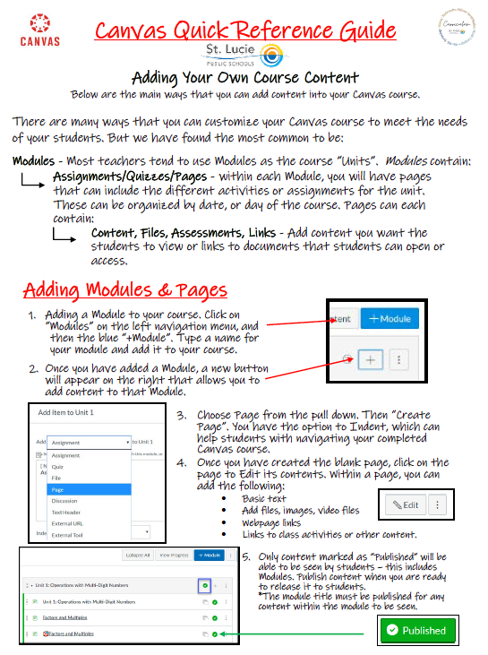 Canvas Tutorial and Guides for Teachers – Talent Development
