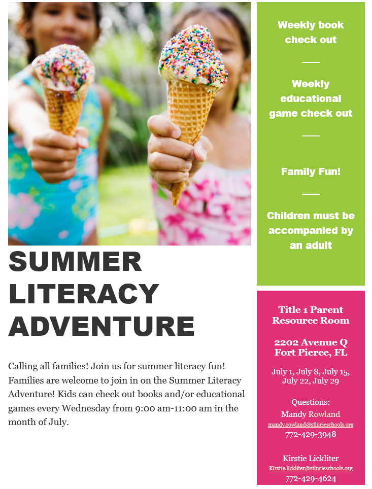 summer-literacy – St Lucie Public Schools